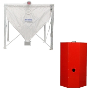 Pelltesilos und Sacksilos für Pellets