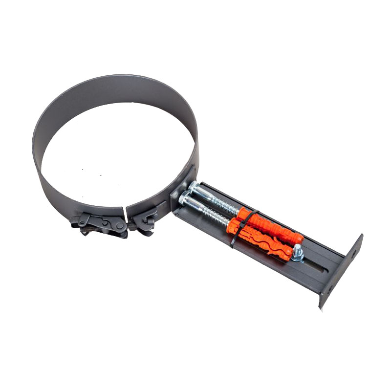 Rohrhalterung für 2mm Rohr ø150 gussgrau # 288