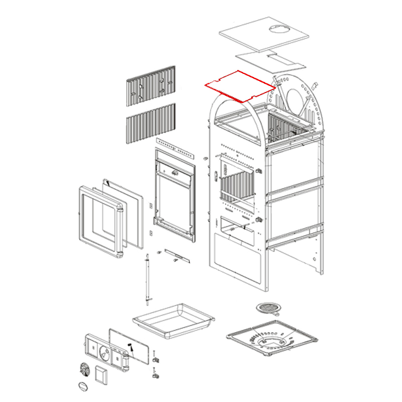 Leitblech Edelstahl für Austria von La Nordica