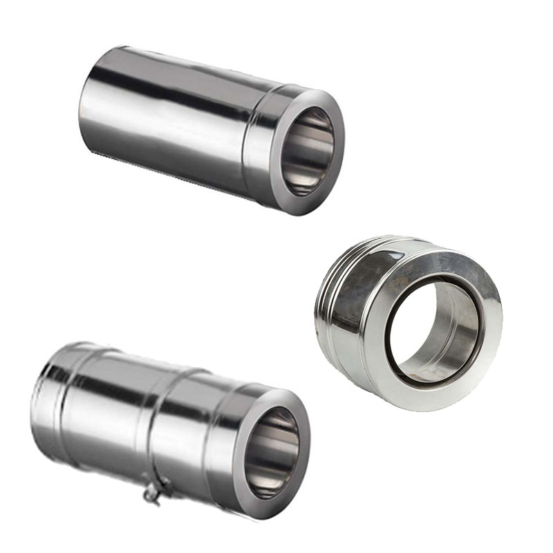 Schiedel ICS Wanddurchführung mit Doppelwandfutter verstellbar oder f