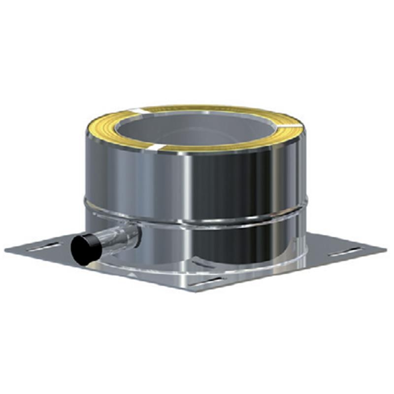 MK DW Premium Kaminfuß universal DN500 für Edelstahlschornstein Syste