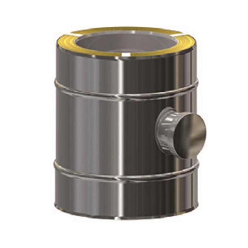 MK DW Premium Längenelement L= 250mm mit Meßstutzen 64x4 DN120 für Ed